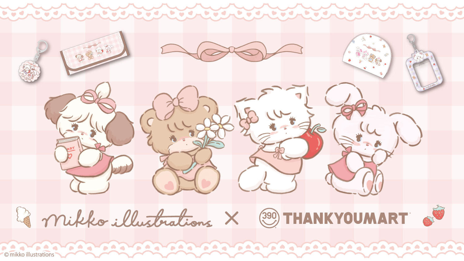 『mikko illustrations』とのコラボ雑貨が新登場！ – サンキューマート